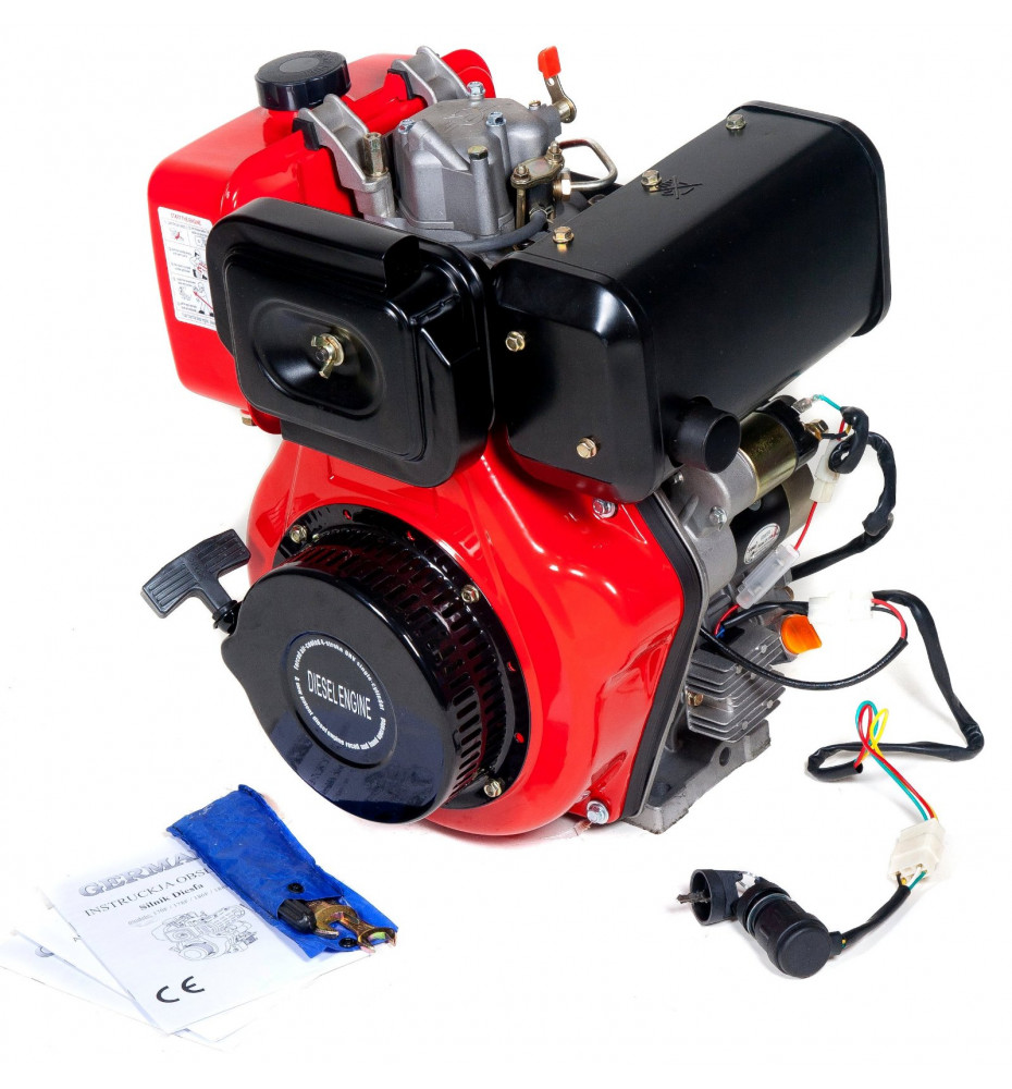 Dieslový naftový motor 186F 9,5hp DIESEL KIPOR ESTART